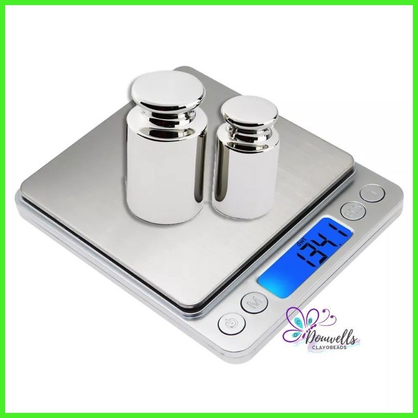 ∈ ☫ 3000g 0.1g Digital Weighing Scale Kitchen Scale 3kg Pocket Resin ...
