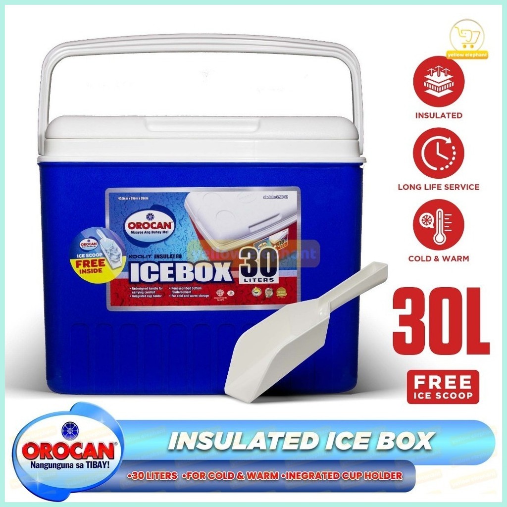 Orocan Icebox 45 & 30 Liters Insulated Ice Box | Shopee Philippines