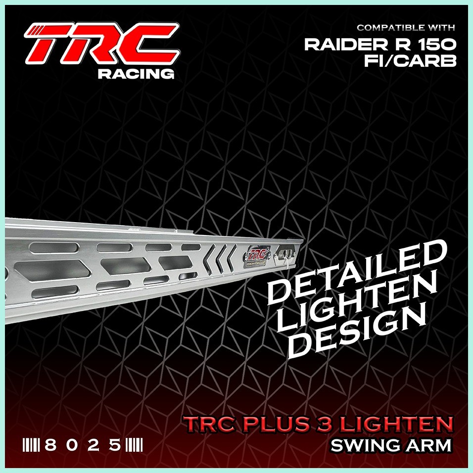 TRC Racing Swing Arm PLUS 3 Lighten Design Thai Concept Raider 150 Carb ...