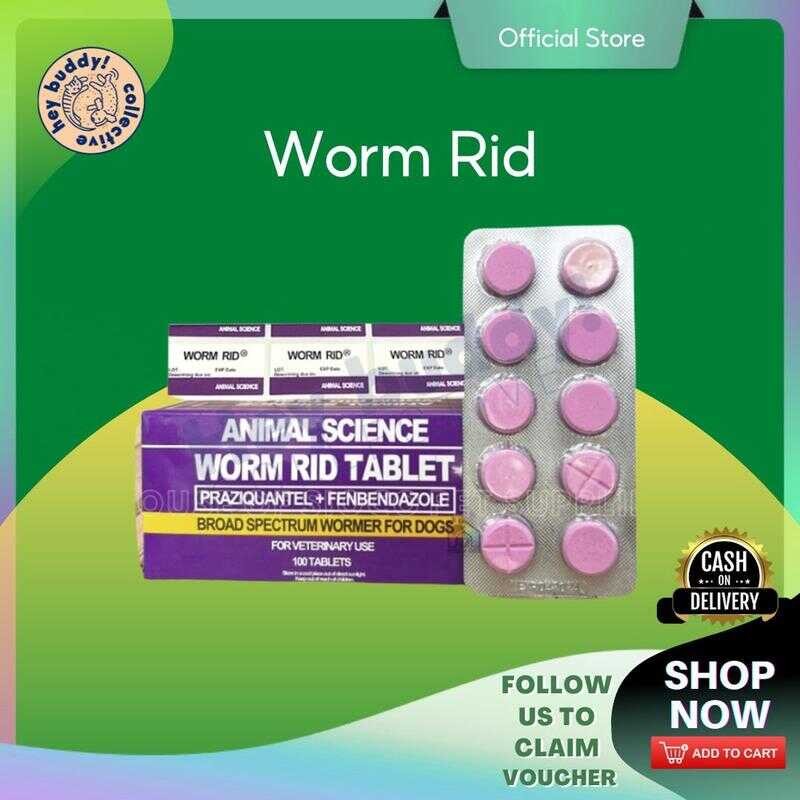 Animal Science Worm Rid Dewormer For Dog ( Deworming Tablet ) 1Tab Cca ...