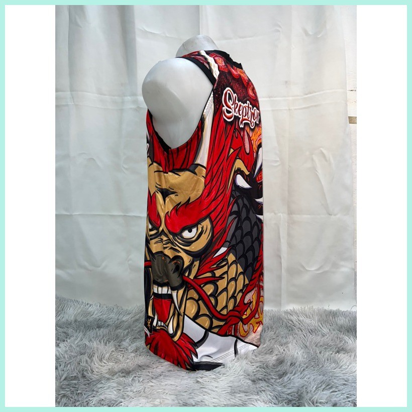 skeptron dragon BASKETBALL JERSEY FULL SUBLIMATION/ jersey fan wear ...