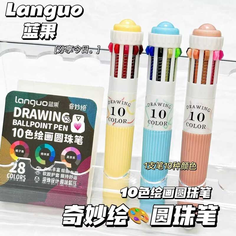 Blue Fruit Multi-Color Stress Relief Creative Quick-Drying 10-Color ...