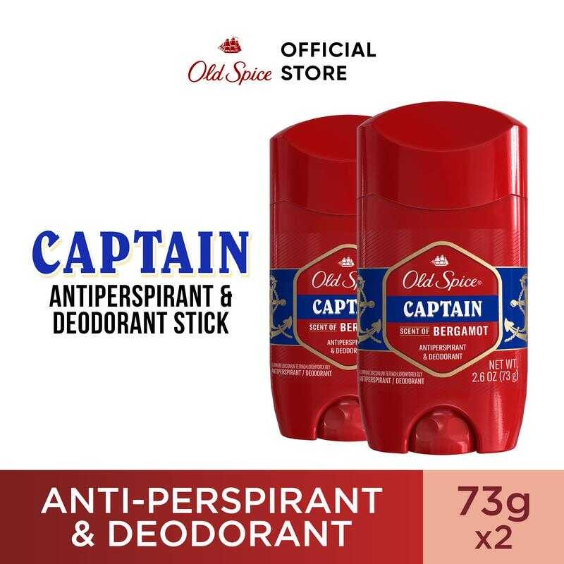 Old Spice APDO Invisible Stick Captain 2.6Oz Set Of 2 XXX | Shopee ...