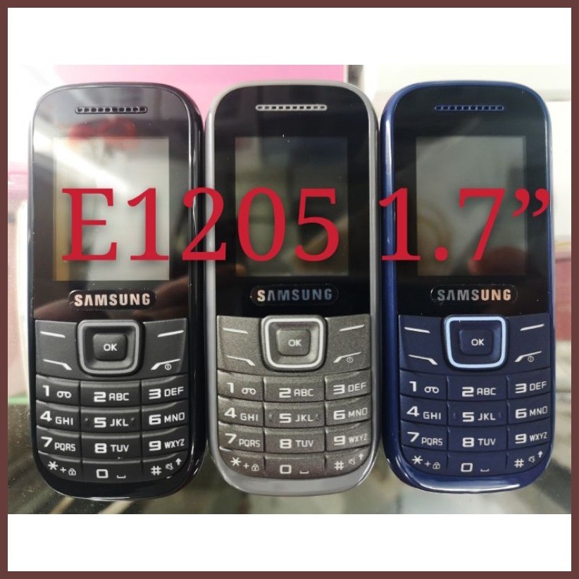 Samsung keypad phone dual sim E1205 | Shopee Philippines