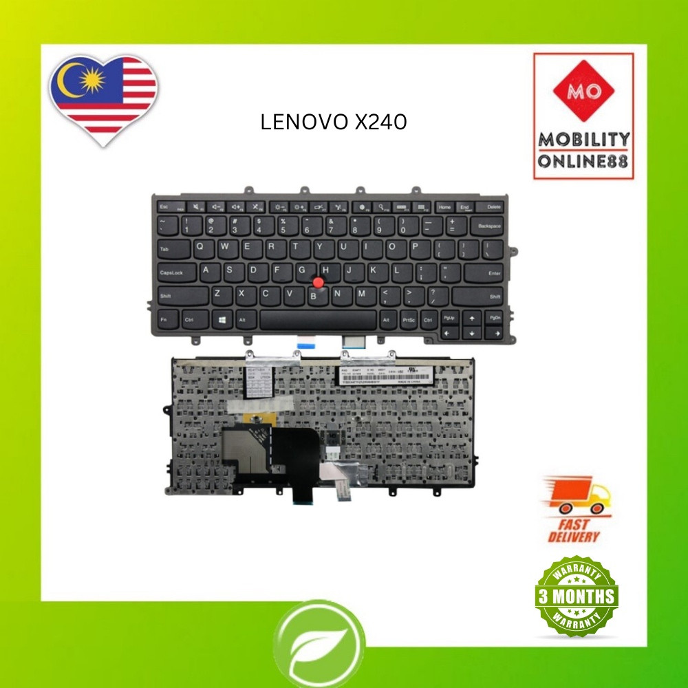 LENOVO X240 X260 Laptop Keyboard | Shopee Philippines