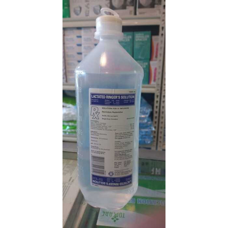 3 Lactated Ringers Solution 1 Liter | Shopee Philippines
