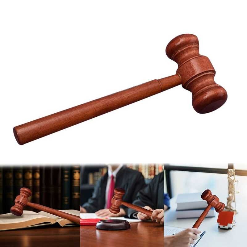 9B5 122 SUBJUGATE Sentence74ce5 Hand Tools Wooden Judge Hammers ...