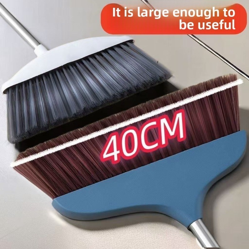【Factory Direct】Household Soft Hair Broom, Stainless Steel Long Handle ...