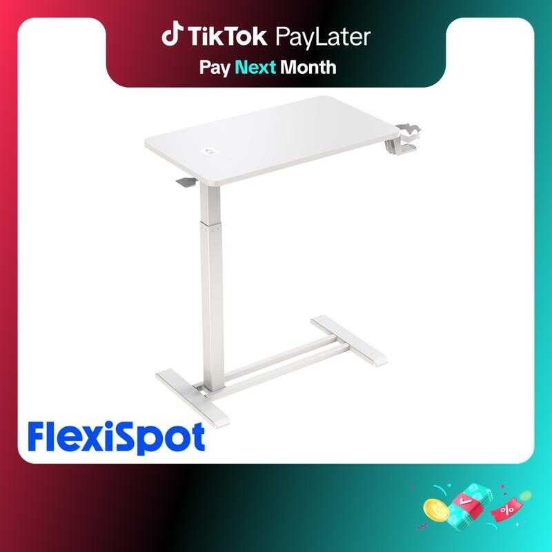 Flexispot H7 Height Adjustable Side Table With Cup Holder Gas Spring ...