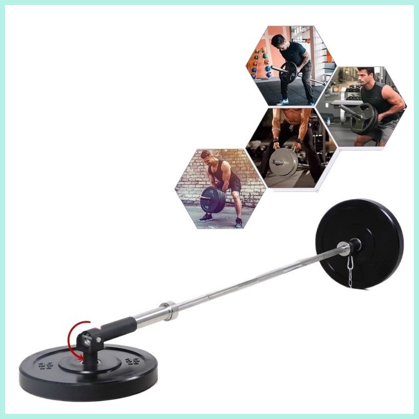 Superb T Bar Row Platform Attachment Install on Floor or Wall Holder ...