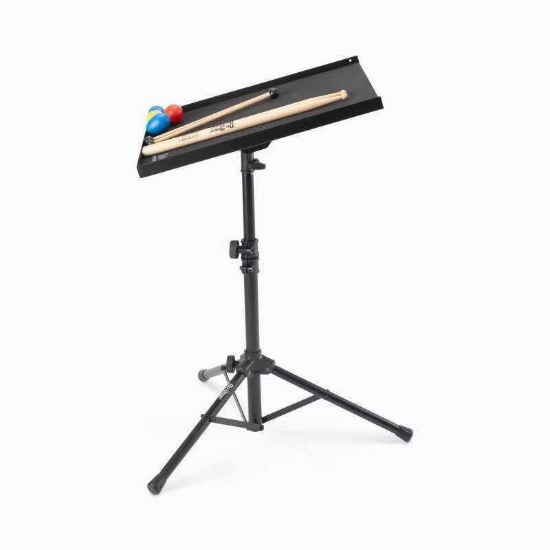 On-Stage Tray Drum Pad Drumsticks Stage Tambourine Stand Professional ...