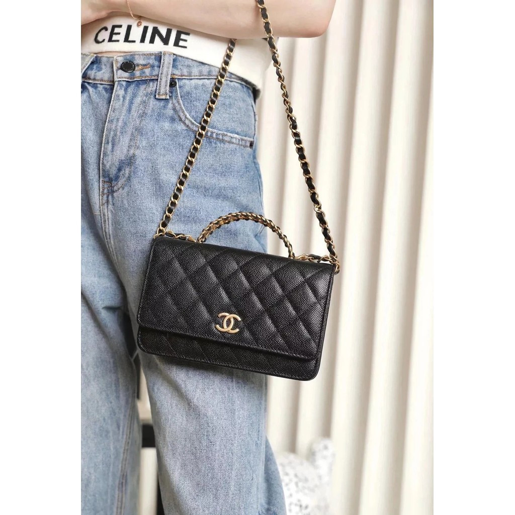 CHANEL CHANEL 22s New Style Female Bag CHANEL Handle Letter woc ...