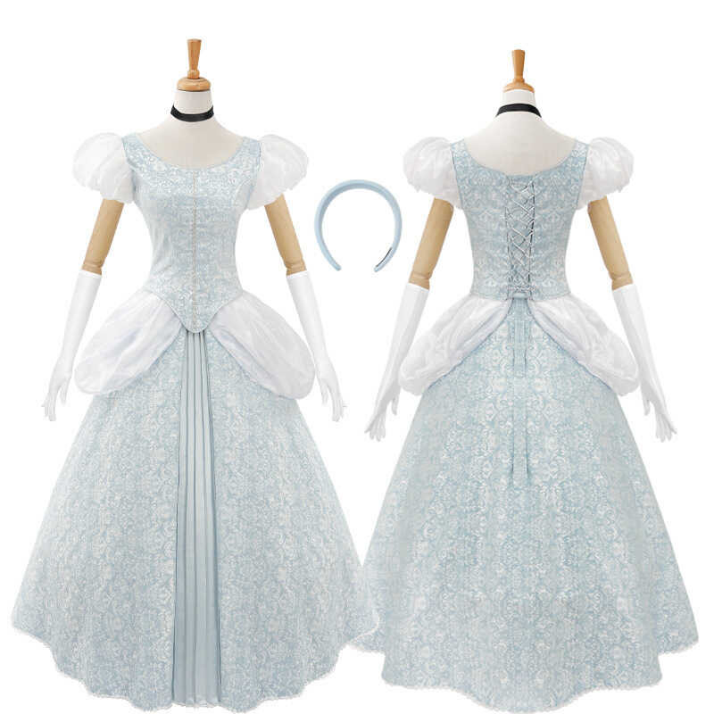 Adult Deluxe Edition Fairy Emperor Princess Blue Annual Party Dress COS ...