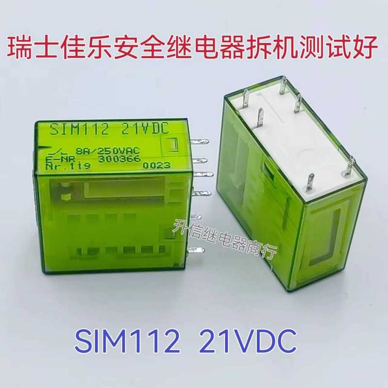 21VDC Swiss Carle Relay 8A 21V 6-pin SIM112 | Shopee Philippines