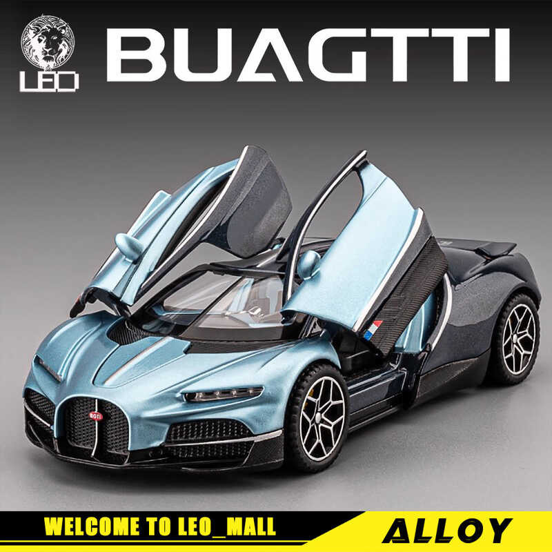 Tt LEO 1:32 Bugatti Tourbillon Diecast Model Car Alloy Cars ...