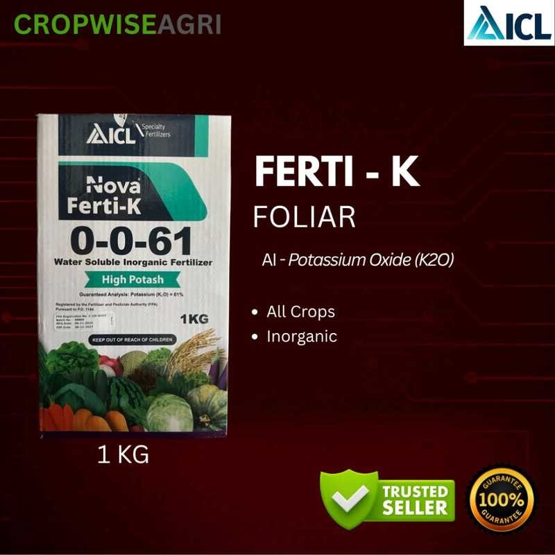Nova FERTI K 0-0-61 Water Soluble Fertilizer High Potash 1 KG B80 ...