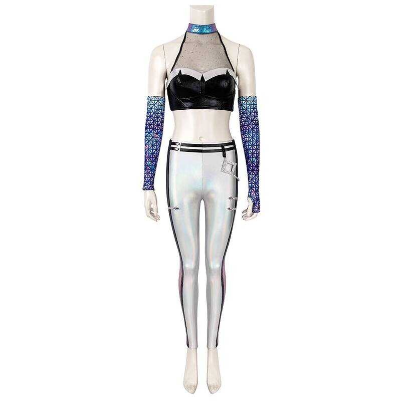 League of Legends S10 Costume LOL KDA Girl Group Kai'Sa Cosplay Game ...