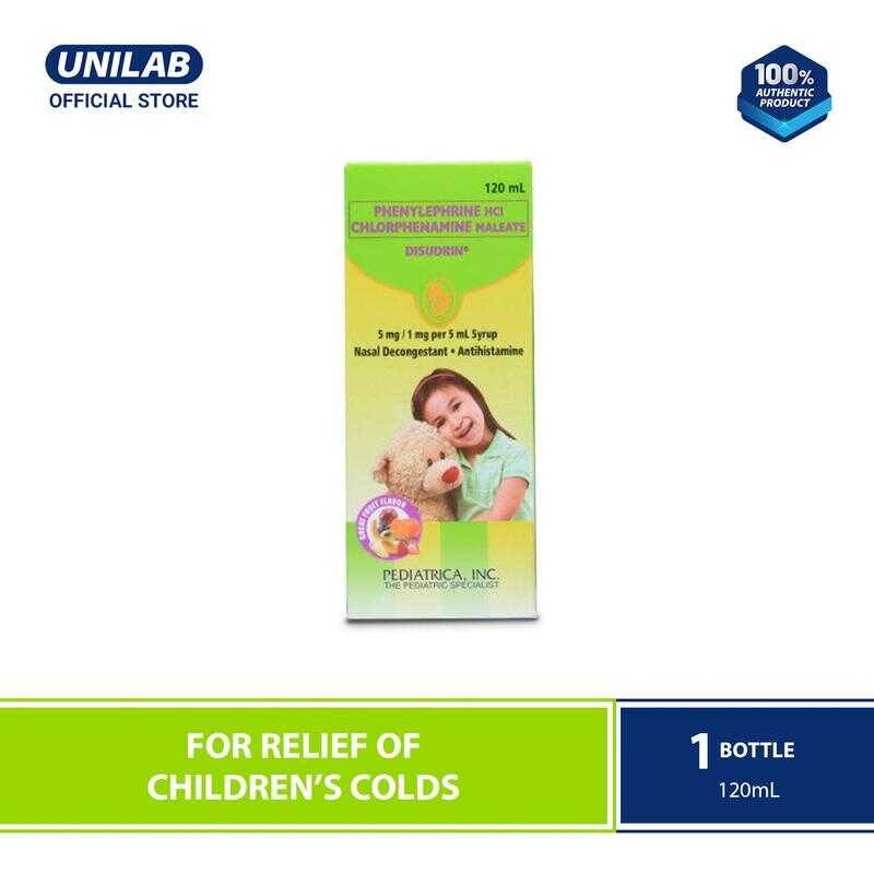 Disudrin 120Ml Syrup For The Relief Of Children's Colds 9Df 945 ...