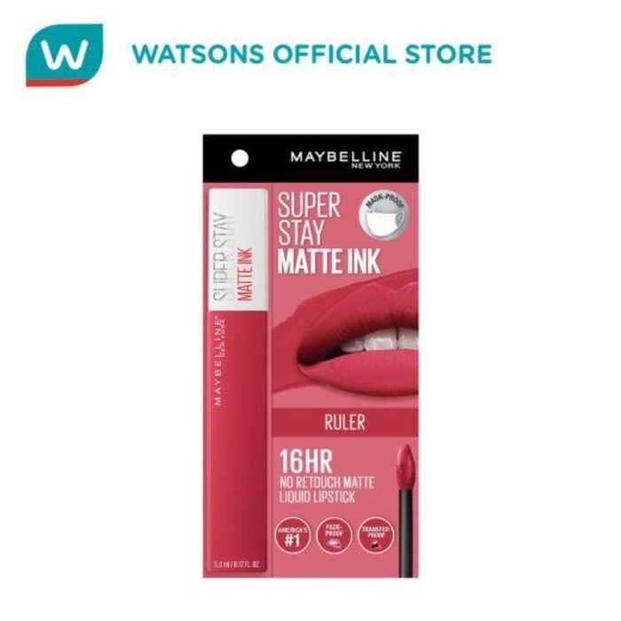MAYBELLINE Superstay Matte Ink Ruler 5Ml 4Ba | Shopee Philippines