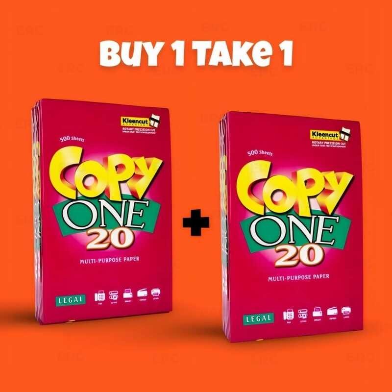 Buy Take 1 (Ream) ERC COPY ONE Short A4 Long Bondpaper 70Gsm Coupon A5 | Hardcopy Band Paper 138 ...