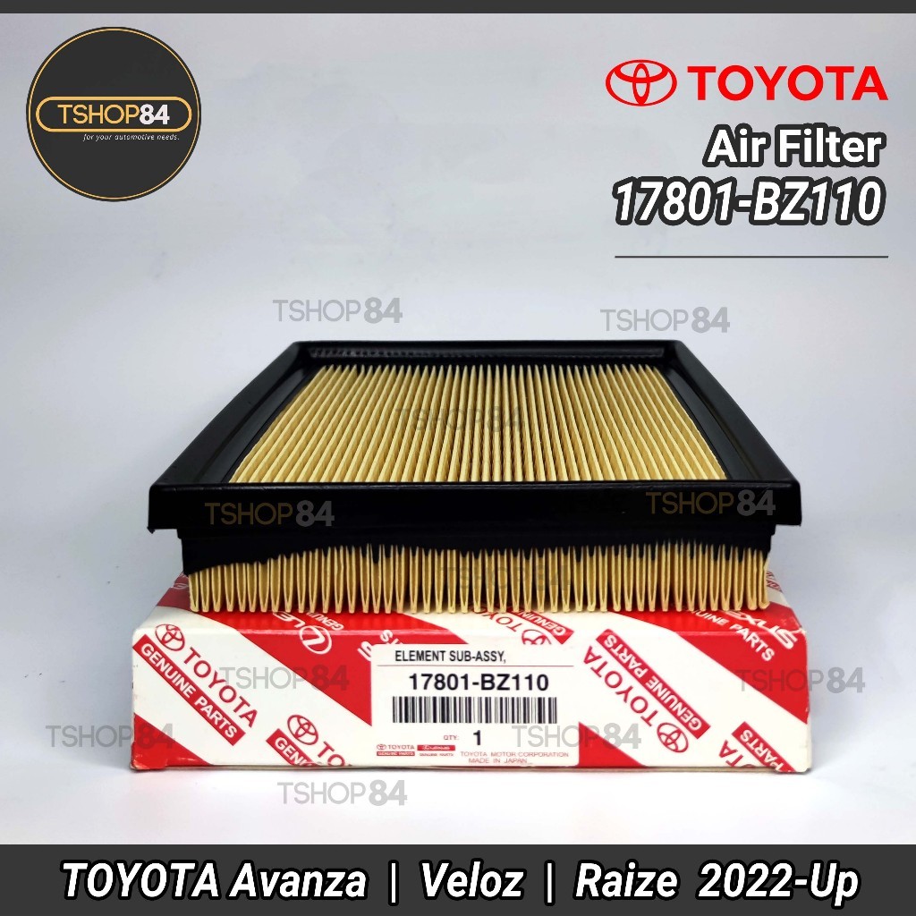 Air Filter TOYOTA Avanza Veloz Raize 2022-Up 17801-BZ110 | Shopee ...