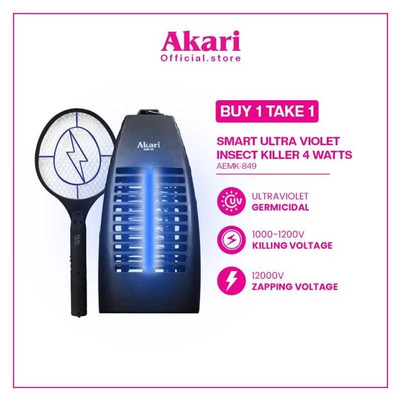 Akari Smart Killer (Ae-849) + Electric Mosquito Swatter (Ae-K006 ...