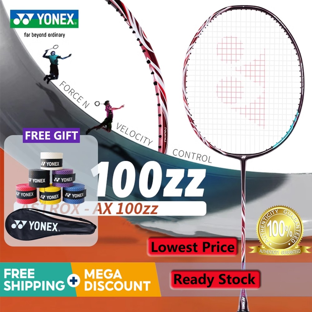 YONEX ASTROX 100zz Original Full Carbon Fiber Single Badminton Racket ...