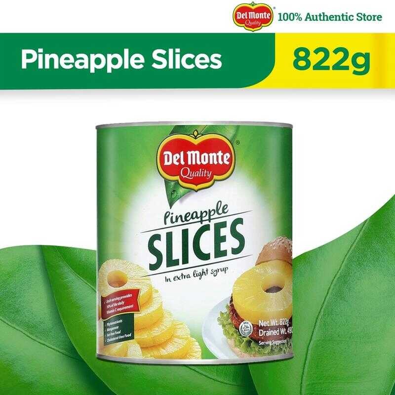 DEL MONTE Pineapple Slices For Delicious, Healthy And Appetizing Meals ...