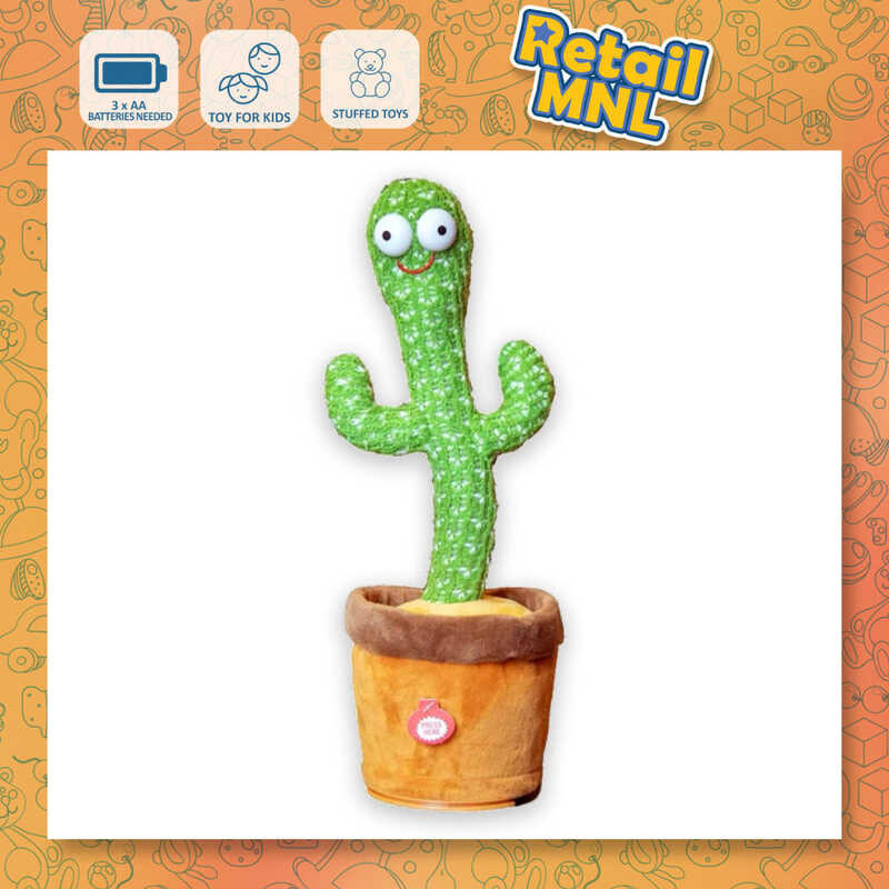 Retailmnl Recording And Dancing Cactus/Squid Game Plush Early Education ...