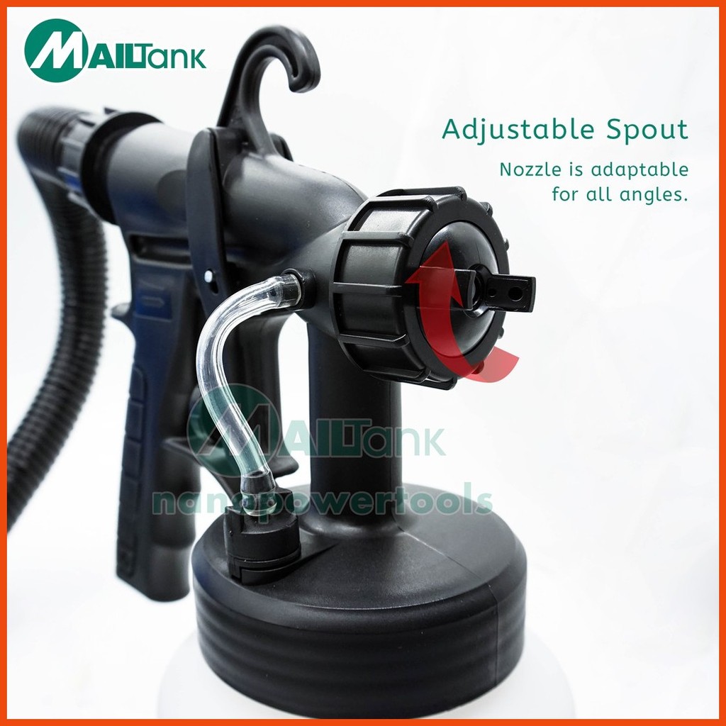 MAILTANK (SH117) Paint Zoom Spray Gun Ultimate Handheld Portable ...
