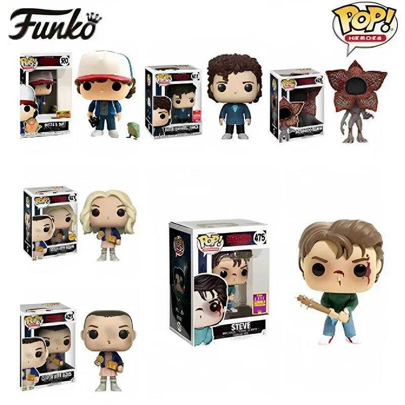 Funko Movies Stranger 593# 421# Eleven Demogorgon Hopper Jonathan Nancy ...