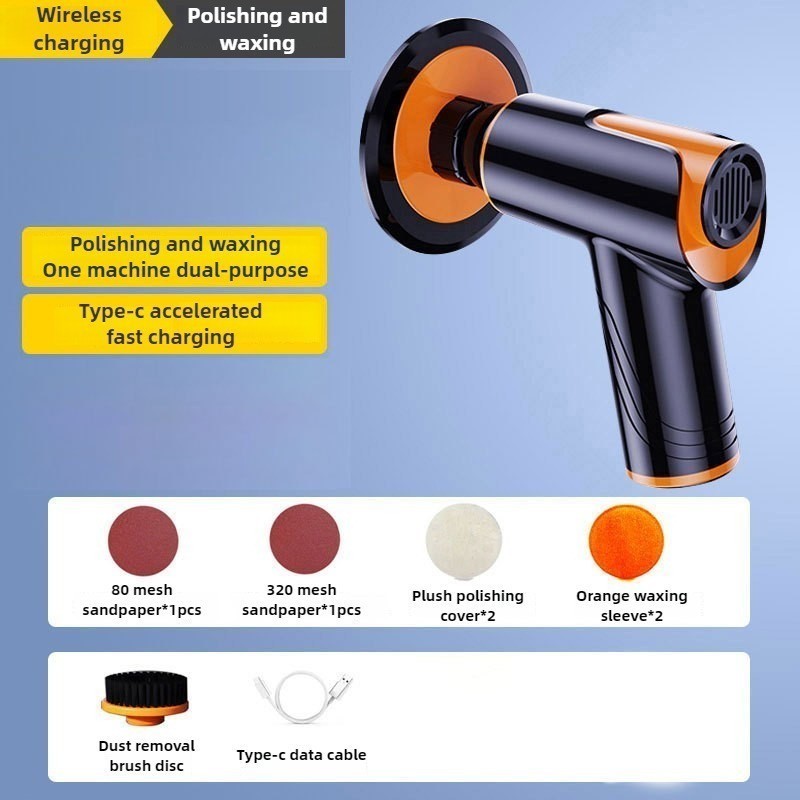 Wireless Car Polishing Machine Scratch Repair Heavy Duty Variable Speed ...