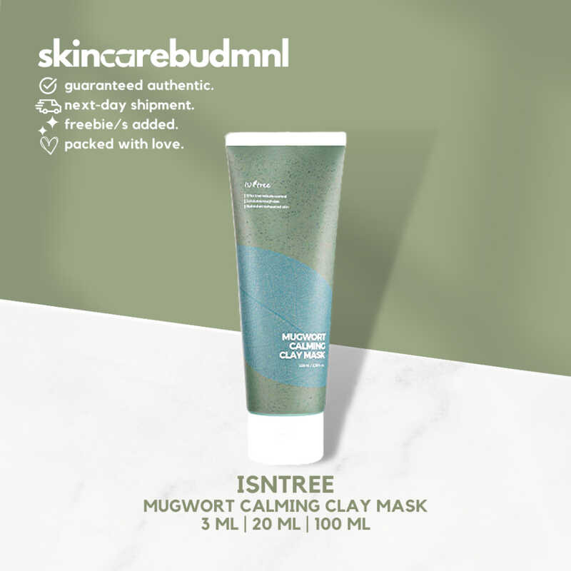 ISNTREE Mugwort Calming Clay Mask 100 Ml 20 3 By Skincarebudmnl 57F 92 ...