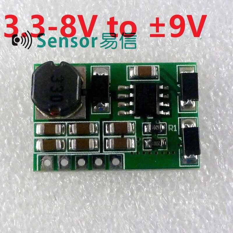 3-18V to Positive and Negative ±9V Boost Module ADC DAC LCD Power ...