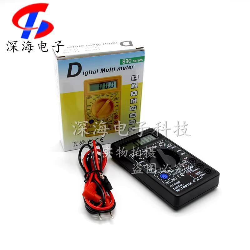 DT830B Digital Multimeter Universal Meter for Measuring Voltage ...