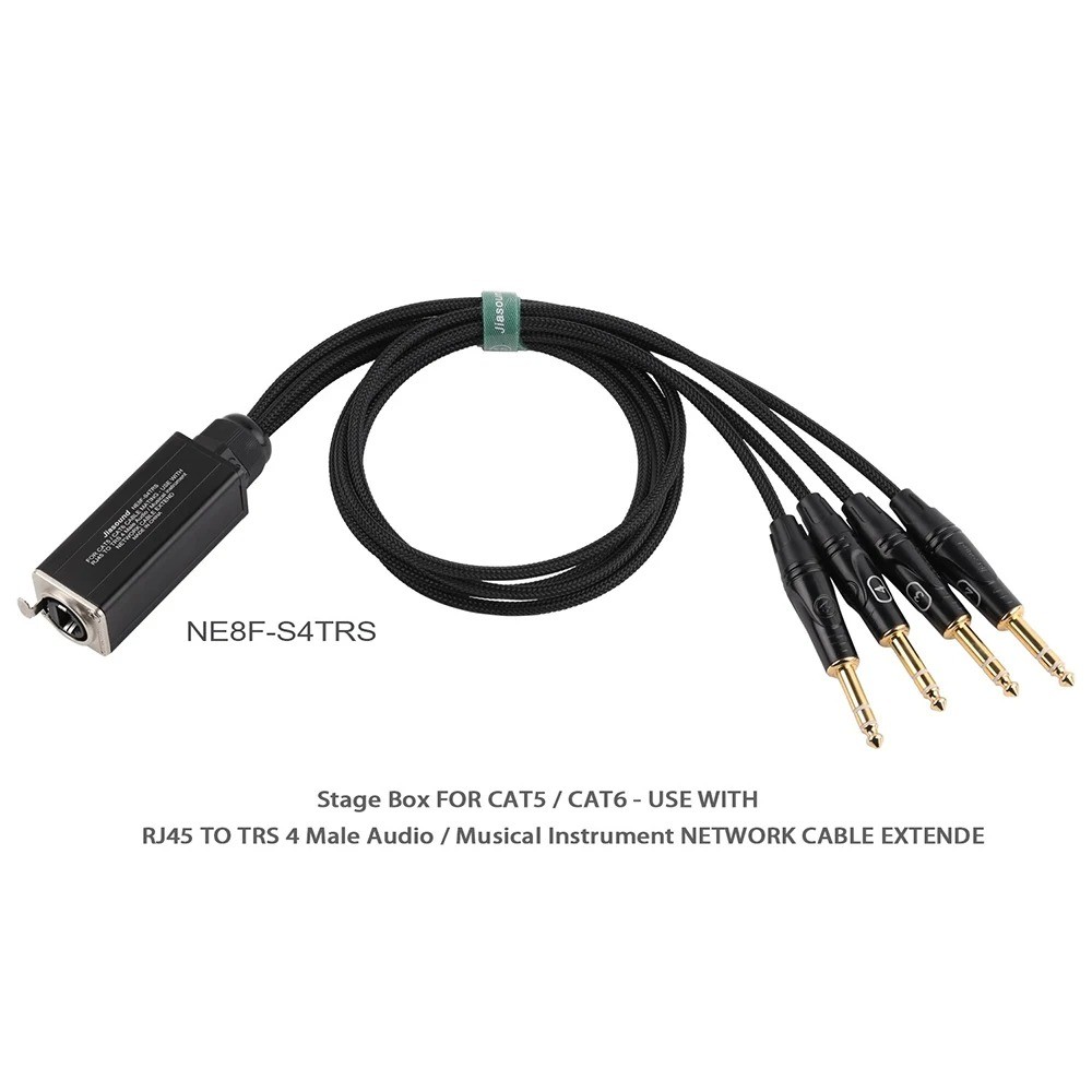 Jiasound 4 Channel 3 Pin Multi Network XLR Cable for Stage Sound ...