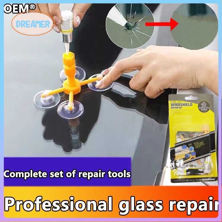 Screen Quick Fix Glass Crack Repair Liquid Kit For Car Windshield ...