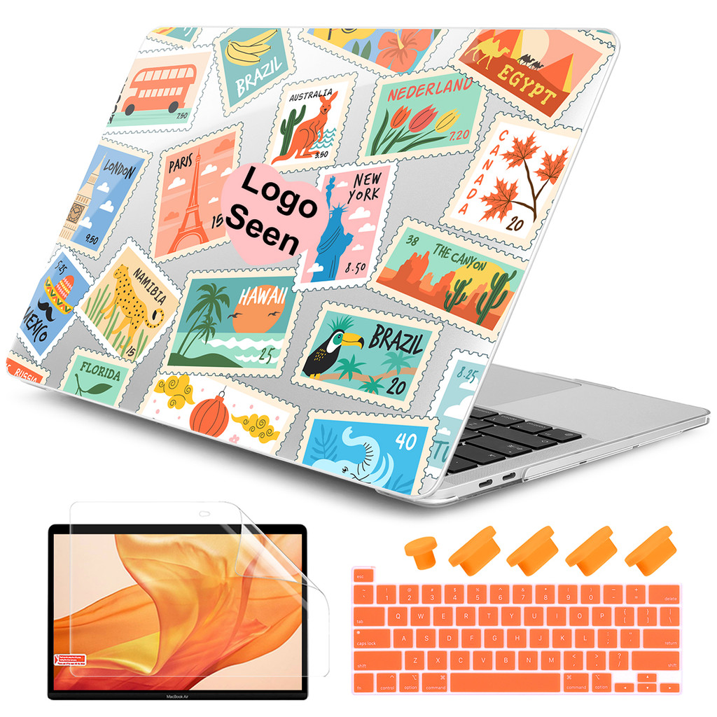 4 In 1 Case for MacBook Pro Air 15 14 16 13" A3240 A3113 A2681 M5 M4 M3 ...