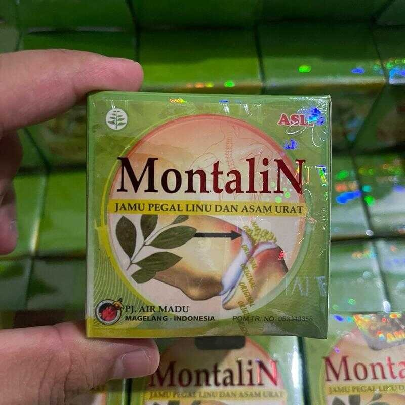 Montalin Herbal Capsules - For Bone Health And Supplement 64B | Shopee ...