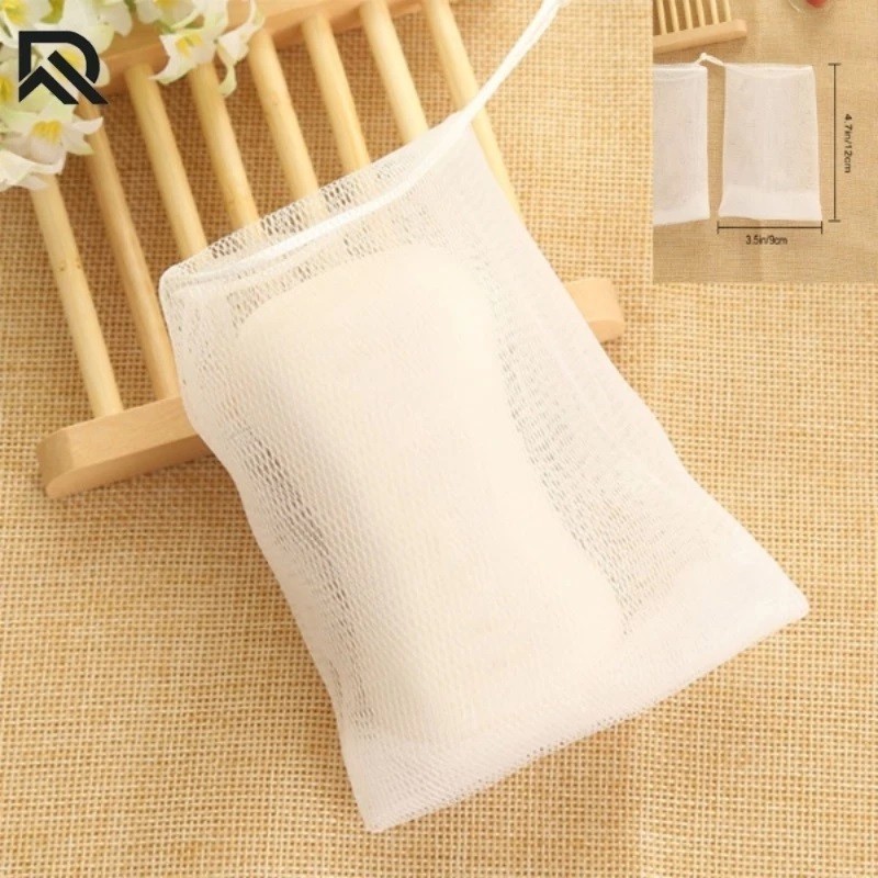 【10 PCS】 Soap Mesh Foaming Net Bubble Mesh Skin Clean Tool Body Shower ...