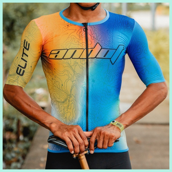 SEAMLESS SLEEVES SPRINTER ANDOT CYCLING BIKE JERSEY #2 | Shopee Philippines