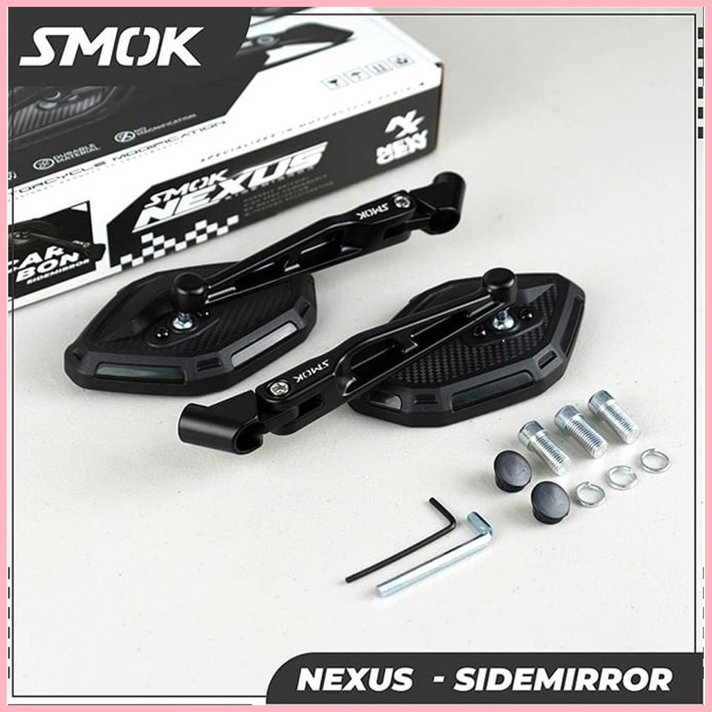 SMOK Nexus Motorcycle Side Mirror Universal | Shopee Philippines