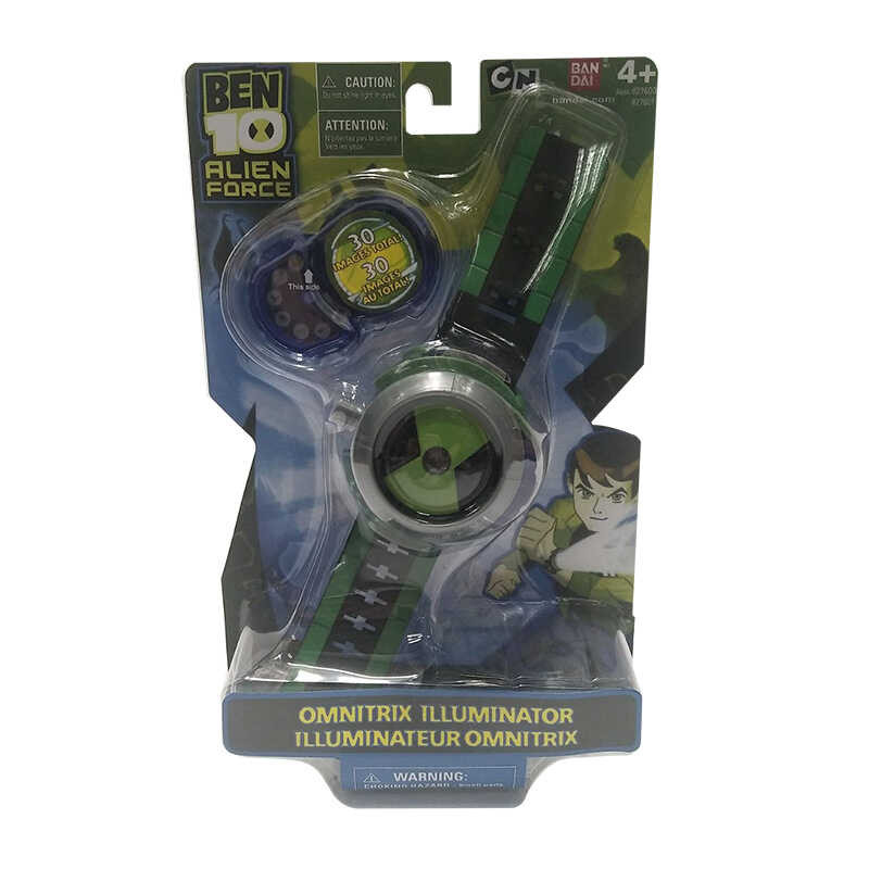 Ben10 Youth Hacker Earth Guardian Projection Watch Toy Blue UFO ...