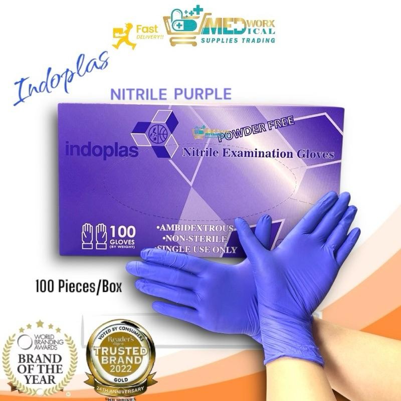 Indoplas Latex Examination Gloves and Other BRANDS Powder-Free for ...