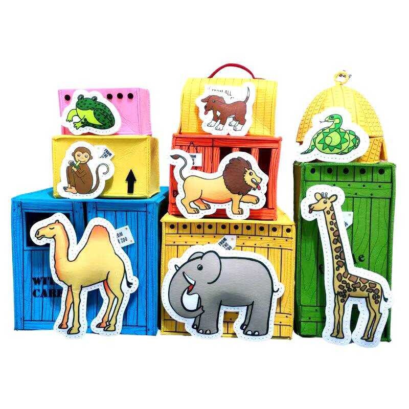 Dear Zoo Dear Zoo Three-dimensional Box Picture Book Teaching Aids ...