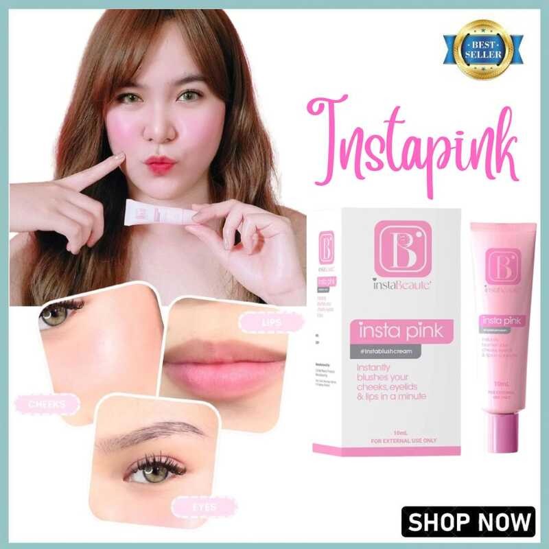 LEGIT Insta Pink Cream, Eyelid Cheek Cream Tint Make Up Beauty ...