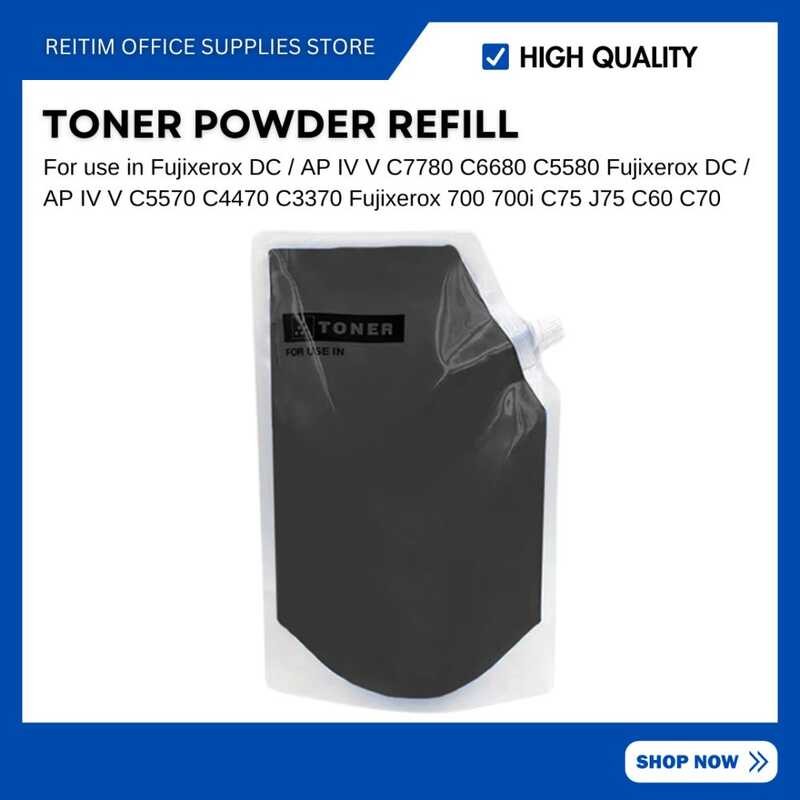 Toner Powder Refill For Fuji Xerox Machine C7780 C6680 C5580 C5570 ...