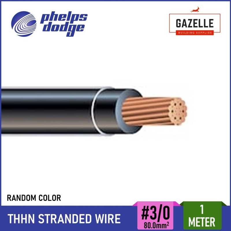 Phelps Dodge THHN / Thwn-2 Stranded Wire Gauge #3/0 80Mm2 (Per Meter ...