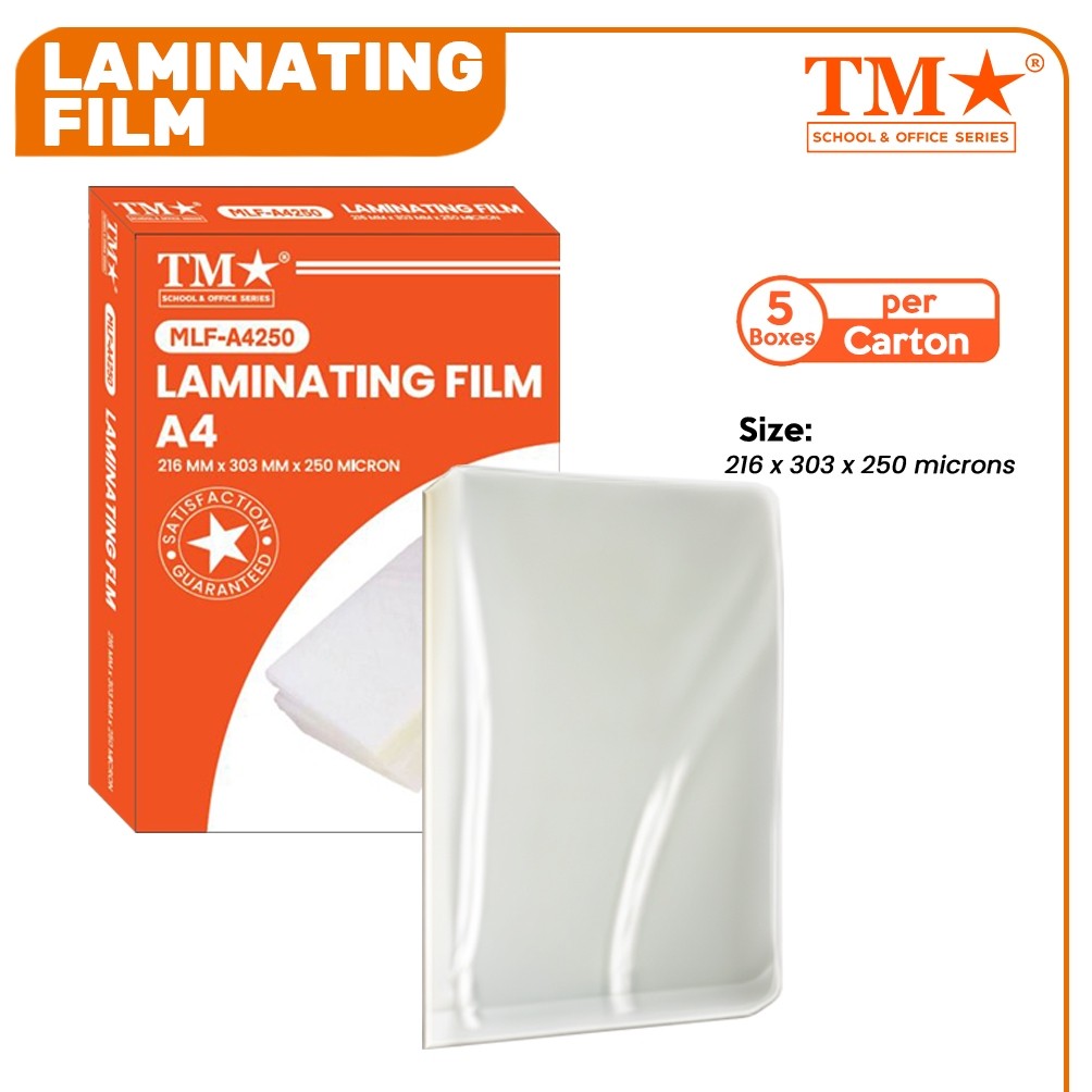 TM 5 boxes Laminating Film A4 (MLF) | Shopee Philippines