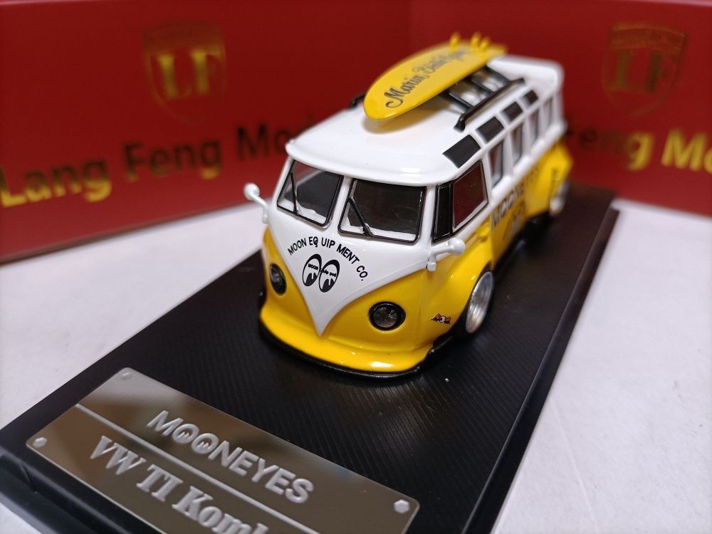 LF Langfeng 1 64 Volkswagen Wide Body Modified Travel Van Pickup Truck ...